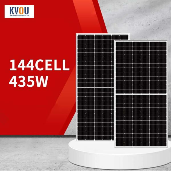 Quality Industrial 435W Monocrystalline Solar Panel Double Sided Power Generation for sale