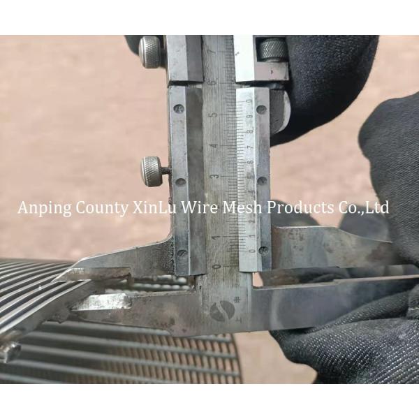 Quality Strength 316L Stainless Steel wedge wire screen pipe Tube Male/Female Thread Connection for sale