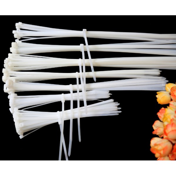 Quality Adjustable 10 Series Pengikat Nylon Zip Ties 7.2mm Width Custom Made for sale