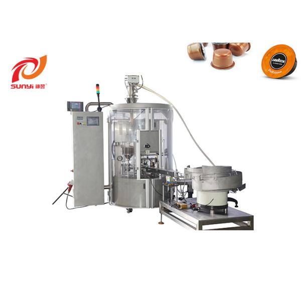 Quality Rotary Lavazza Coffee Pod Filling Sealing Packaging Machine for sale