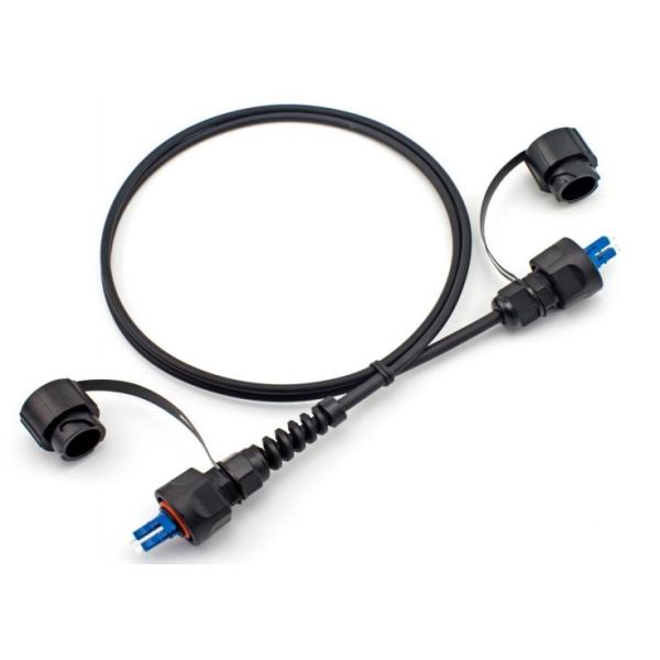 Quality IP67 ODVA - LC UPC Fiber Optic Cable Assembly Connector for sale