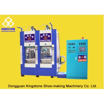 Quality Two Stations EVA Shoes Slipper Making Machine With Full Automatic Open - Close for sale