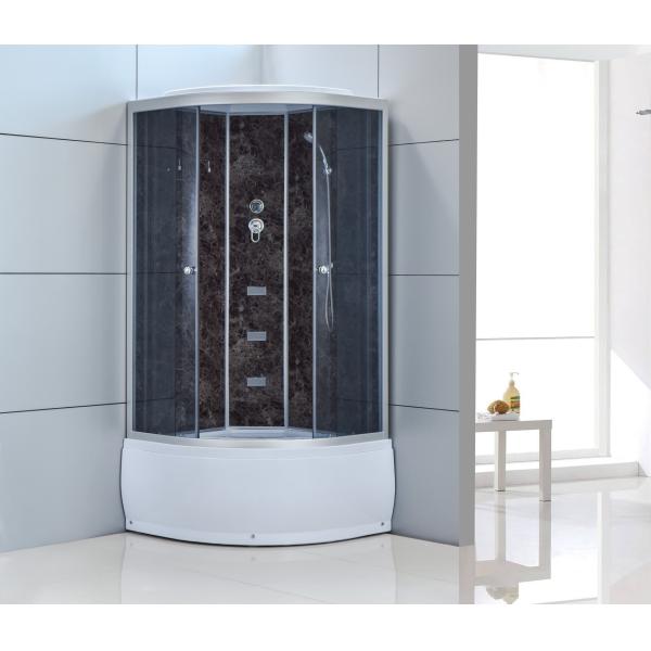 Quality 35''X35''X85'' Sliding Door Shower Enclosure Tempered Glass for sale