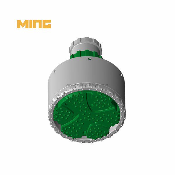 Quality Symmetric Drill Odex Dth Hammer Bits With Casing Shoe for sale