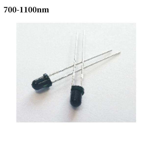 Quality Infrared Through Hole Receiving Tube Black Lens 700-1100nm IR Dip LED Diode for sale