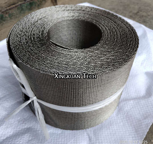 Quality Stainless Steel Continuous Filter Belt Reverse Dutch Weave Wire Mesh Screen For for sale