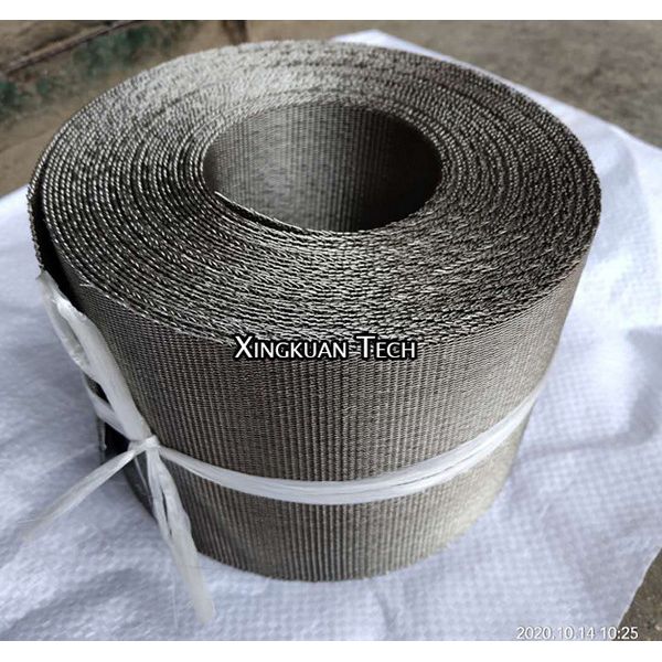 Quality Stainless Steel Continuous Filter Belt Reverse Dutch Weave Wire Mesh Screen For Auto Screen Changer for sale