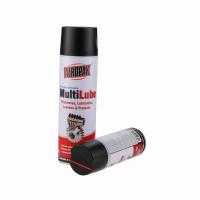 Quality 500ml Multi Purpose Lubricant Spray Anti Rust Lube Aeropak Tinplate Can for sale