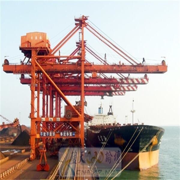 Quality Heavy Duty Grab Type Ship Unloader System For Coal Unloading From Ship for sale