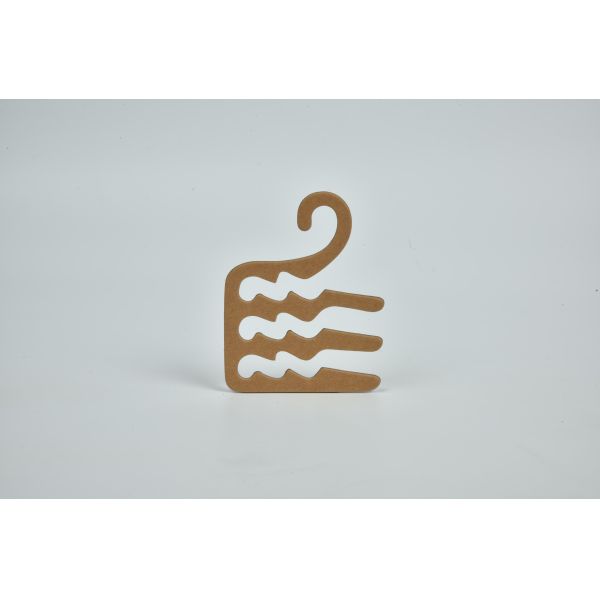 Quality Recycled Cardboard Multi-Tier Tie Hanger | Wholesale Eco Retail Display Hook for sale
