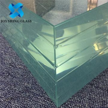 Quality Tempered Bullet Proof Glass Laminated Solid Structure Flat Shape for sale
