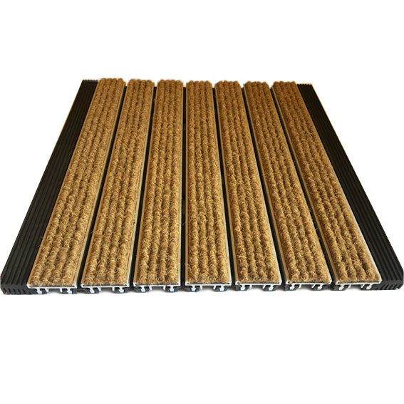 Quality Anti Slip Ribbed Aluminum Entrance Mat Infill Recessed for sale