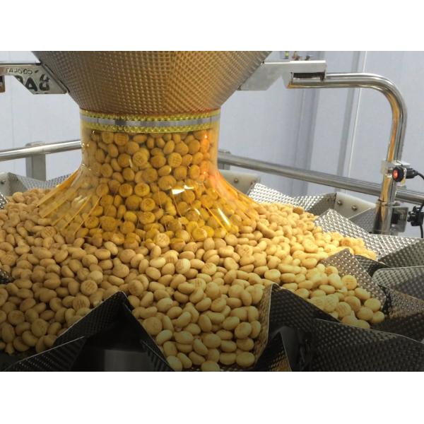 Quality PLC 3.5Kw Puffed Food Packaging System Low Budget Machine for sale