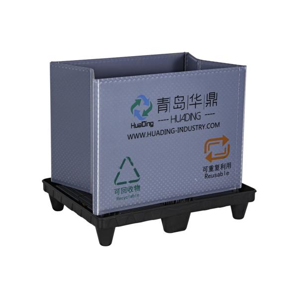 Quality Custom Heavy Duty Auto Pack Plastic Pallet Box for Cargo Storage Automotive for sale