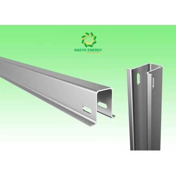 Quality Commercial - Industrial Aluminum Solar Panel Mounting System Brackets for sale