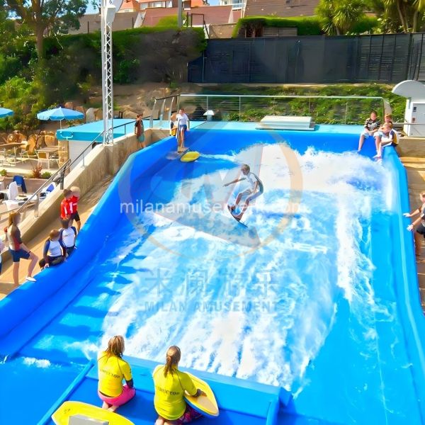 Quality Thrilling Water Surfing Machine Flow rider surfing pool for sale