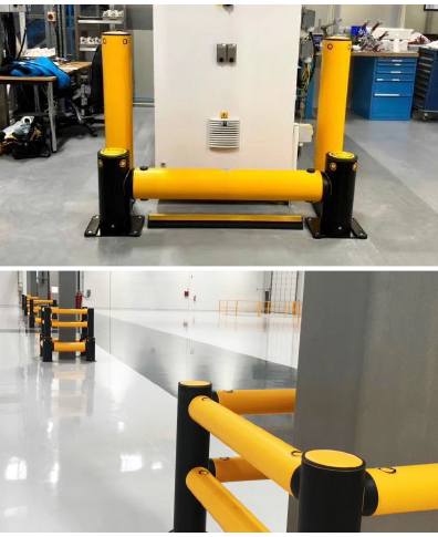 HC MC  Building Post Safety Barrier Warehouse flexible anti-collision system FS-2023A