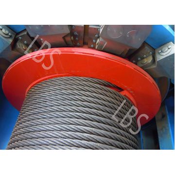 Quality professional Split LBS drum / Wire Rope Drum with spiral grooving for sale