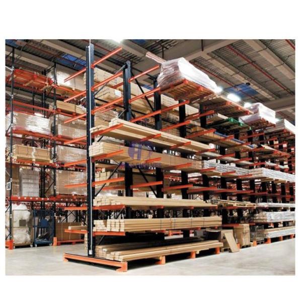 Quality 8'  20' 24 Cantilever Pallet Racking Double Sided For Cars for sale