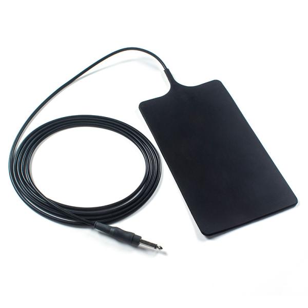 Quality Medical Materials Accessories Reusable ESU Grounding Plate with 6.3mm Connector and Silicone Negative Plate for sale