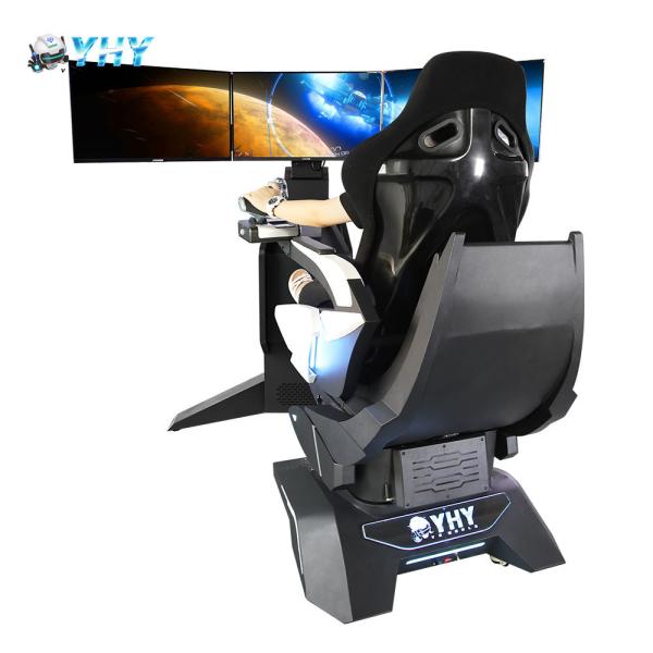 Quality Metal 9D Cinema Game Plane Aircraft Virtual Reality Pilot Simulator for sale