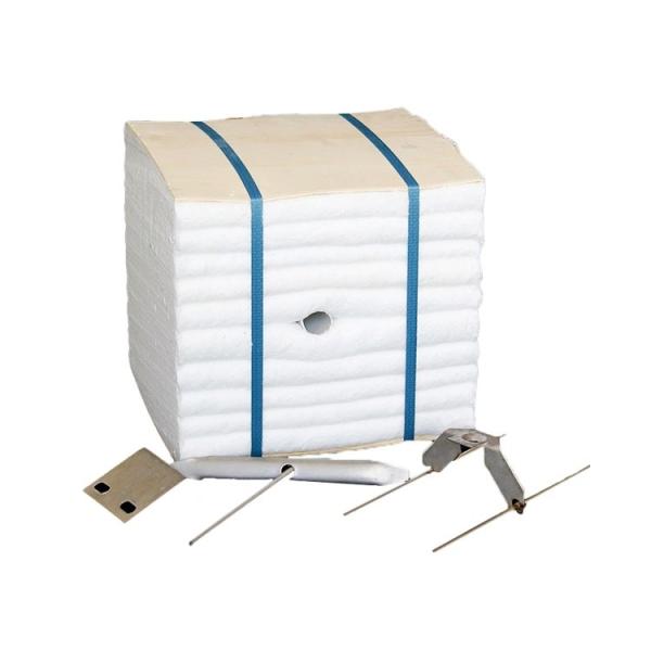 Quality Industry High Temperature Ceramic Fiber Refractory Insulation For Stack Linings for sale