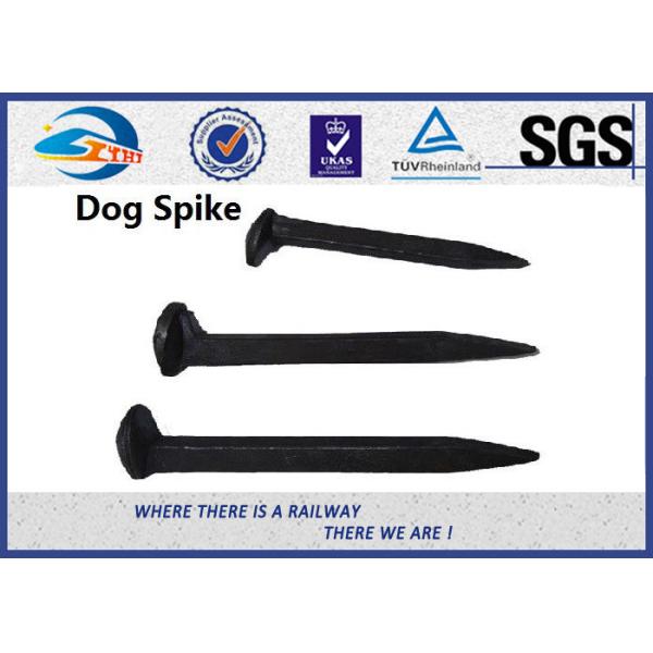 Quality Carbon Steel Rail Dog Spikes Iron Fence Spikes DIN Standard for sale