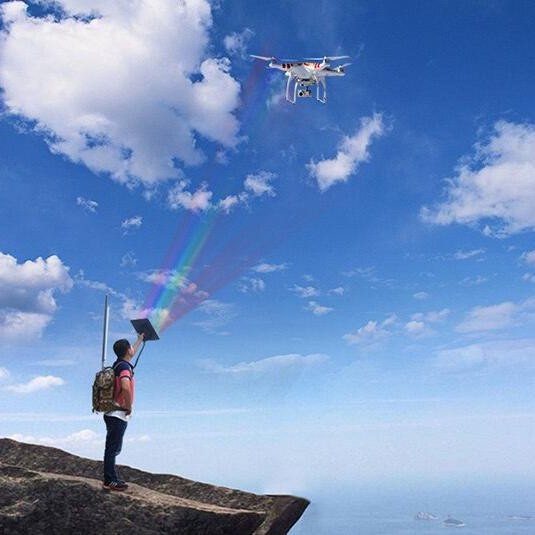 Quality Manpack Drone Signal Jammer Anti Drone System For WiFi 2.4G 5.8G GPSL1 for sale
