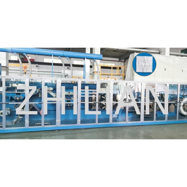 Quality 200m / min Comfortable Underpad Machine Disposable Nursing Pad for sale