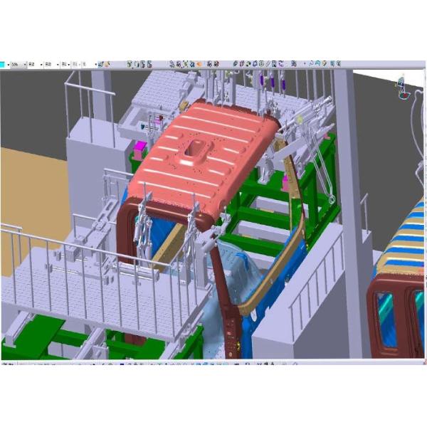 Quality Vehicle Assembly Welding Line Design , Auto Parts Manufacturing Machines for sale