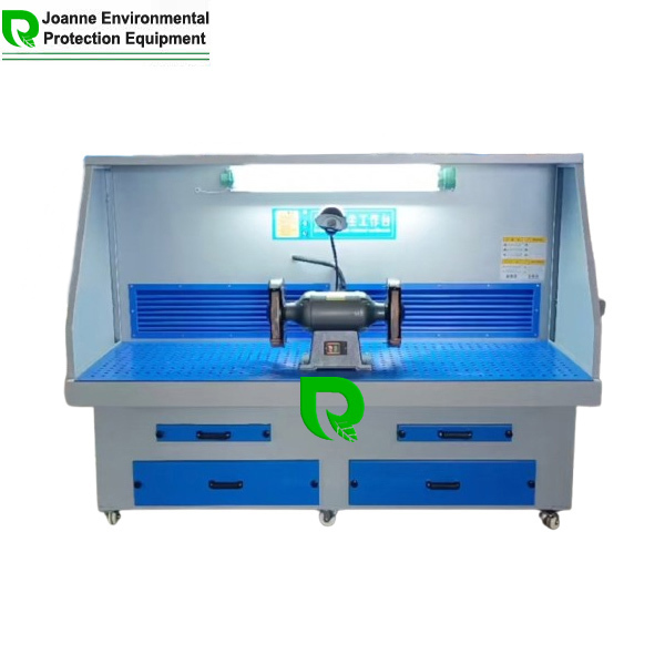 Quality Downdraft Table For Metal Grinding With Pulse Jet Cleaning System Guaranteed for sale