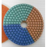 Quality Diamond Wet Polishing Pad 3-5 Inches for Concrete Marble for sale