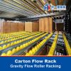 china Carton Flow Rack Gravity Flow Roller Racking Carton Flow Racking Warehouse