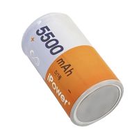 Quality Eco Friendly NiMH Battery 5500mAh 1.2V Rechargeable D Batteries With Charger for sale