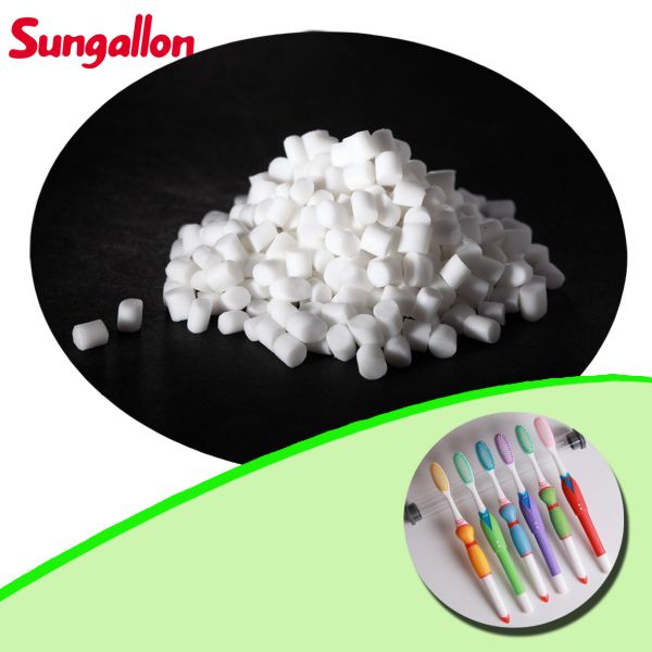 Quality 25 to 65 Shore A TPE Raw Material TPR Plastic Material Soft Touch for Toothbrush Grips for sale