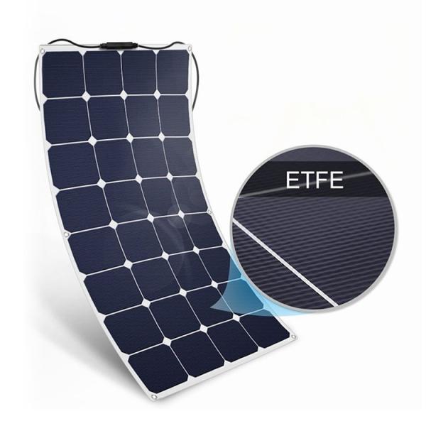 Quality Sunpower OEM Flexible Solar Panel Mounts ETFE 100w 120w 200w for sale