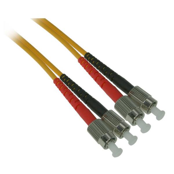 Quality 2.0mm FC APC Fiber Optic Patch Cables Single Mode LSZH Yellow Jacket for sale