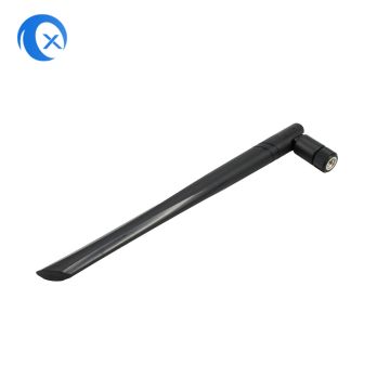 Quality 2.4G 5.8G Dual Band Omnidirectional WiFi Antenna With Swivel RP SMA Connector for sale