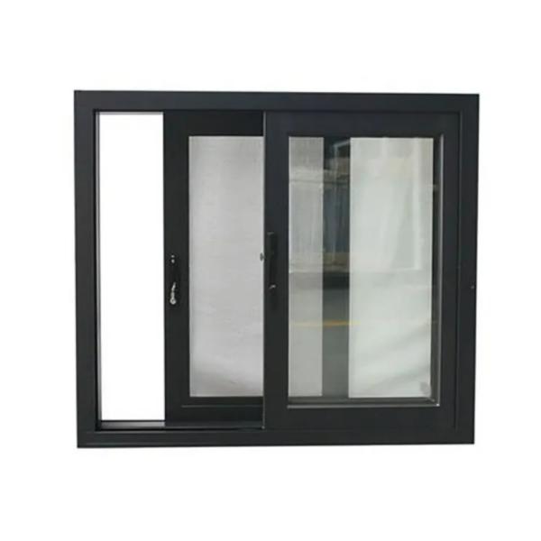 Quality Easy Installation 85mm Double Glazed Double Hung Aluminium Windows UV Protection for sale