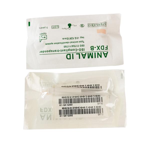 Quality Implantable Microchip Tag for Animal Tracking Universal EO Sterilized 15 Digit for sale