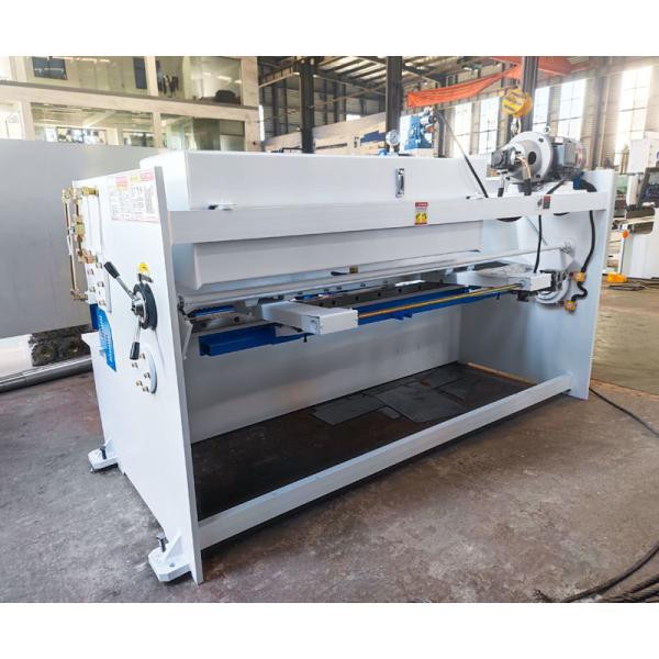 Quality Hydraulic Metal Plate Swing Shearing Machine 4mm With E21S Controller for sale