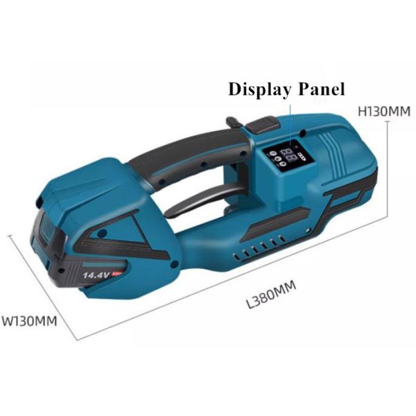 Quality Hand-held Semi Automatic Strapping Wrapping Tool With Rechargeable Battery 13 for sale