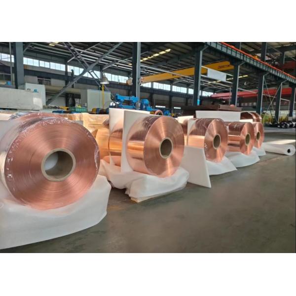 Quality Ultra Wide  Thin  Narrow Copper Strip 2mm-1310mm  Industrial Grade for sale