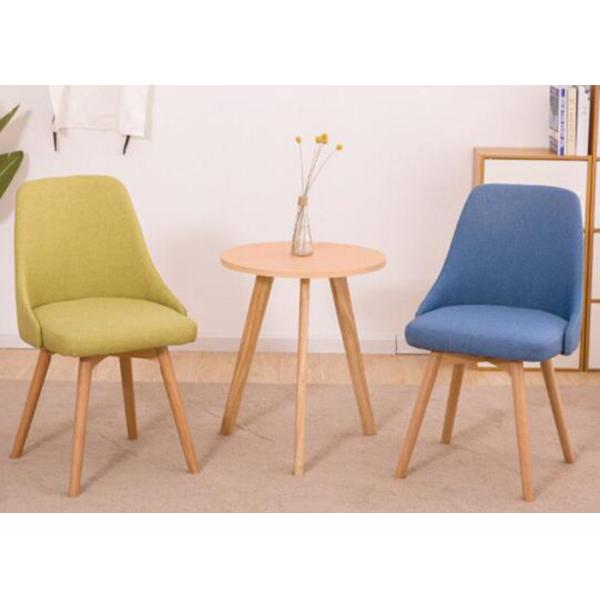 Quality Solid Thickened Beech Wood Chairs , Custom Dining Chair With Wooden Legs for sale