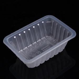 Quality Transparent Food Blister Box Duck Neck Cooked Chicken Wings Pp Box for sale