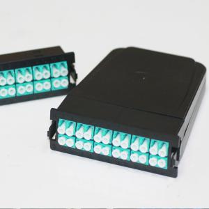 Quality 24F Optical MPO Cable Assemblies MTP to LC OM3 Cassette Modular Polarity A for sale