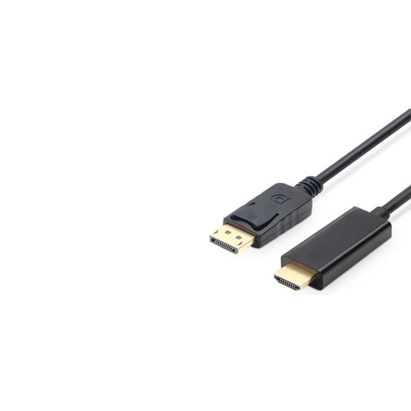 Quality Communication PVC Jacket 5.5mm 500mm HDMI To DP Cable for sale