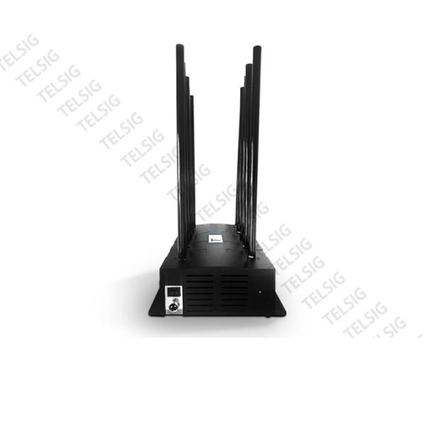Quality Custom 100W Mobile Network Jammer Device , 10 Antenna Gps Frequency Jammer for sale
