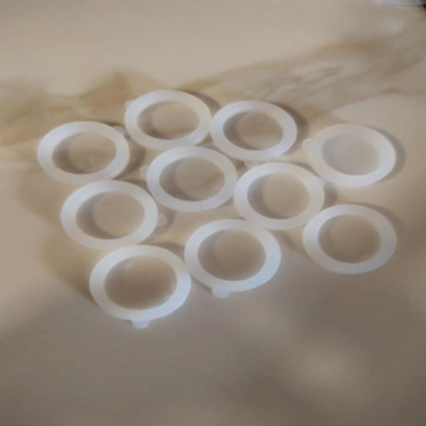 Quality Tempered Resistant VMQ Silicone Gaskets O Rings Physiologically Harmless for sale