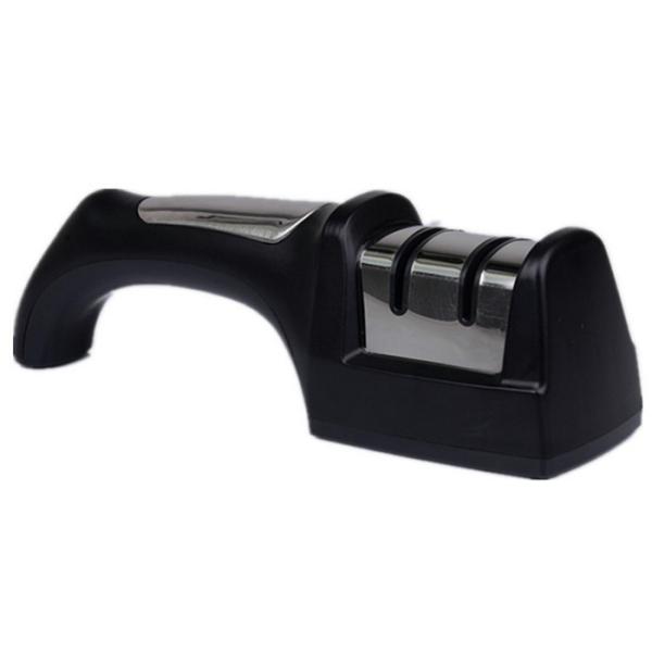 Quality 2 Stage Diamond Wheel Knife Sharpener , Pull Through Manual Knife Sharpener for sale